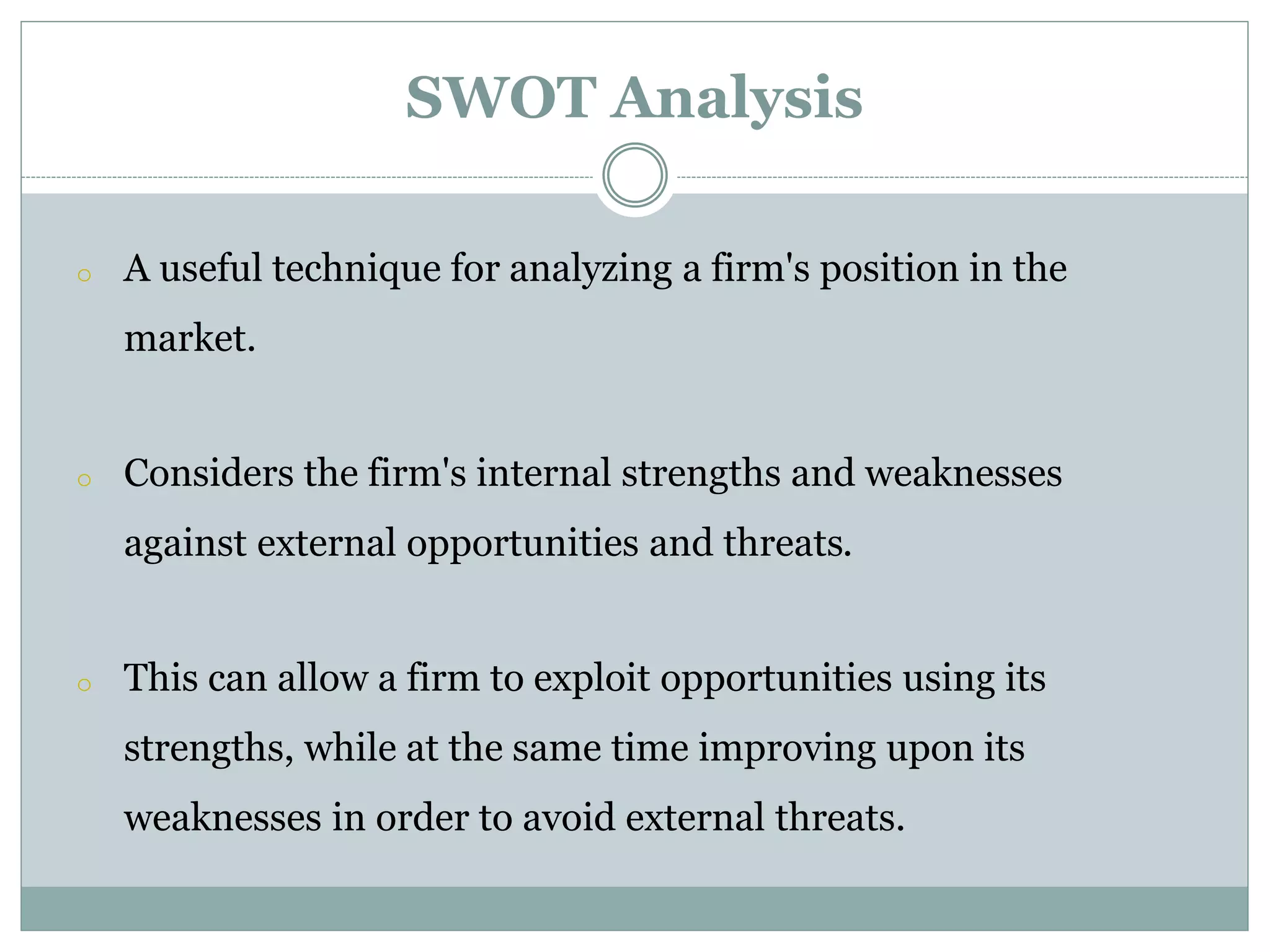 Tools and Techniques of Strategic Management | PPTX