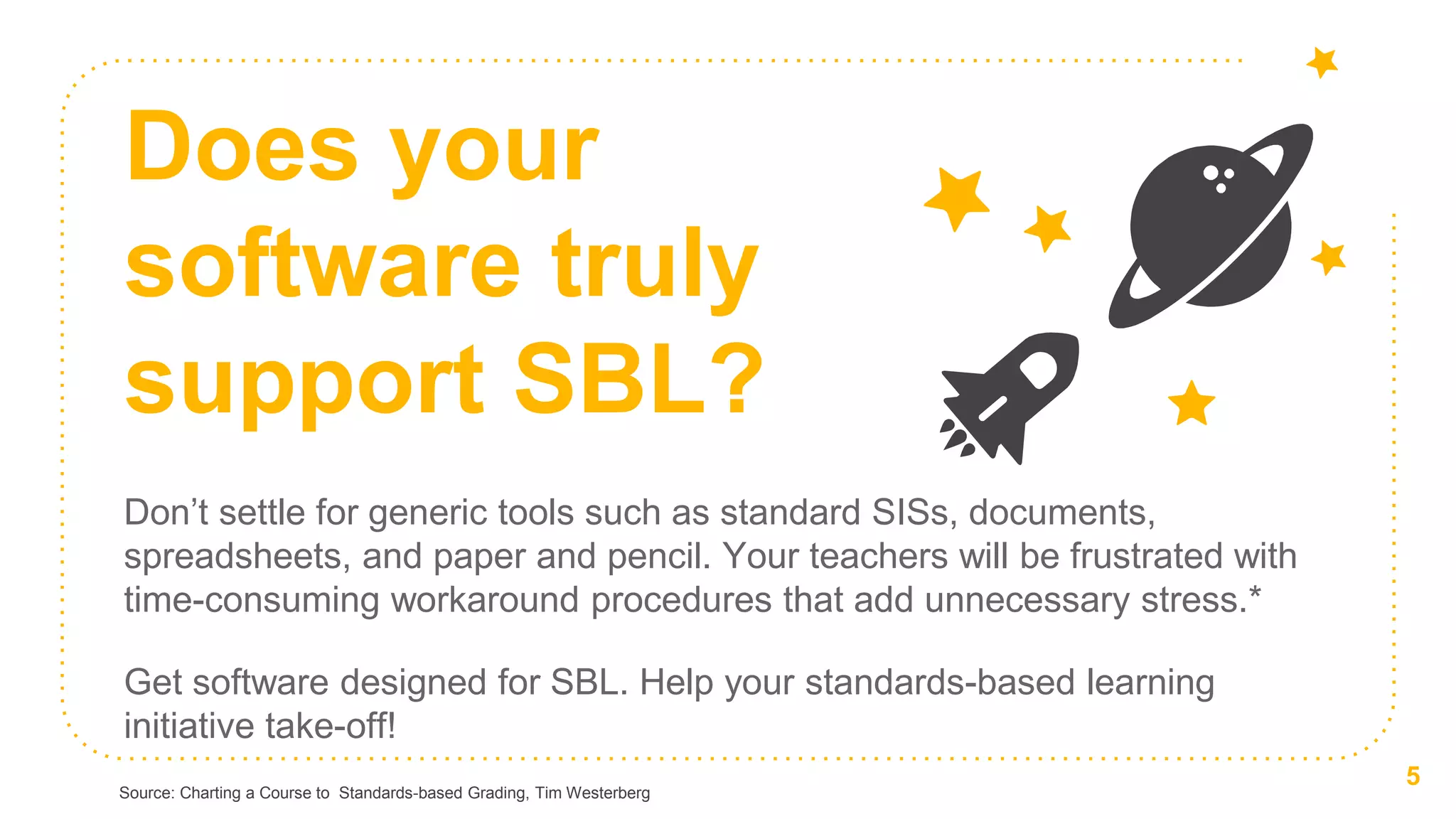 Tools built for Standards-based Education | PPT