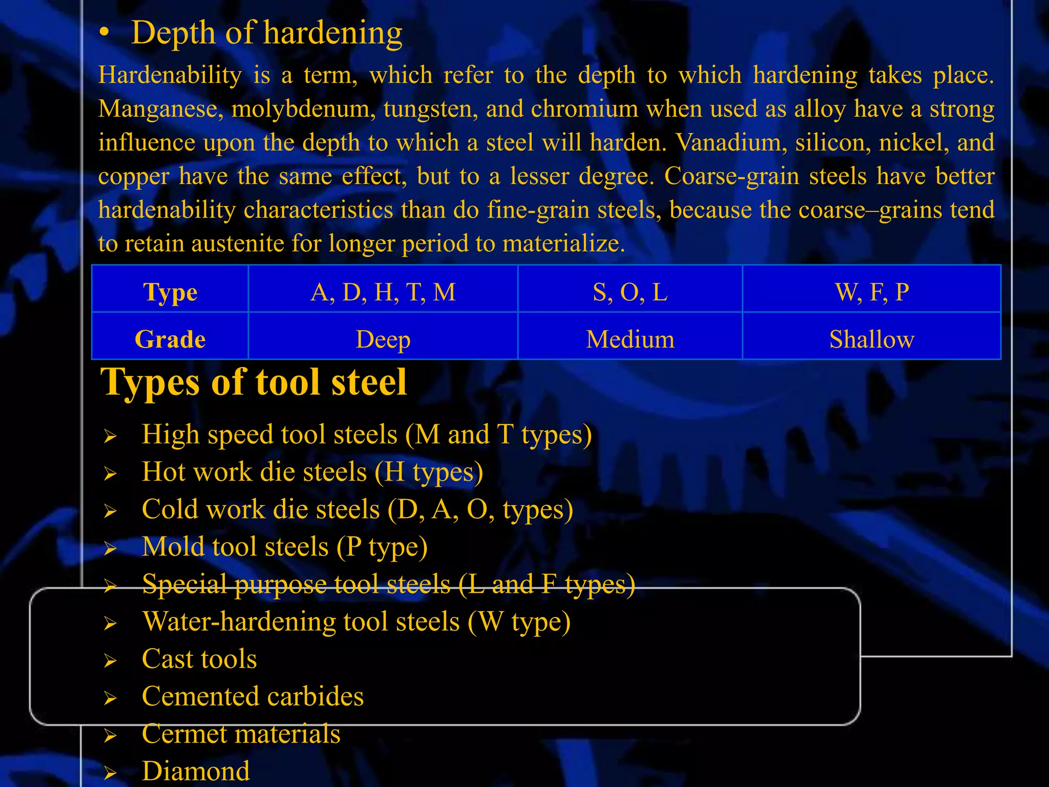 Tools classification and its changing mechanism | PPTX