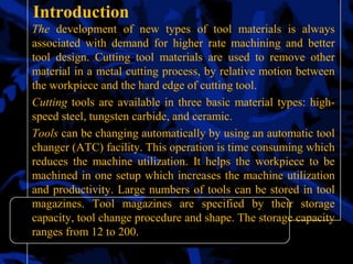 Tools classification and its changing mechanism | PPTX