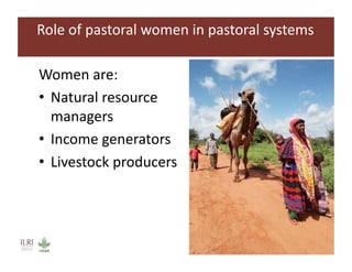 Tools for improving pastoral women’s access to land and resources | PPT
