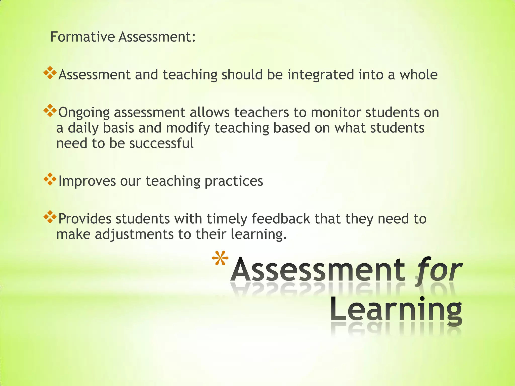 Tools for assessment | PPTX