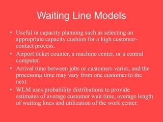 Tools for capacity planning, measurement of capacity, capacity planning ...