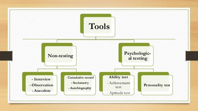 Tools for counselling services