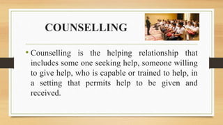 Tools for counselling services | PPTX