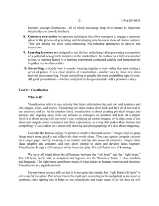 Tools for design thinking - University of Virginia | PDF