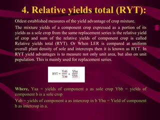 Tools for evaluation of cropping systems | PPTX