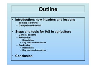 Tools for invasive species 2 | PPT