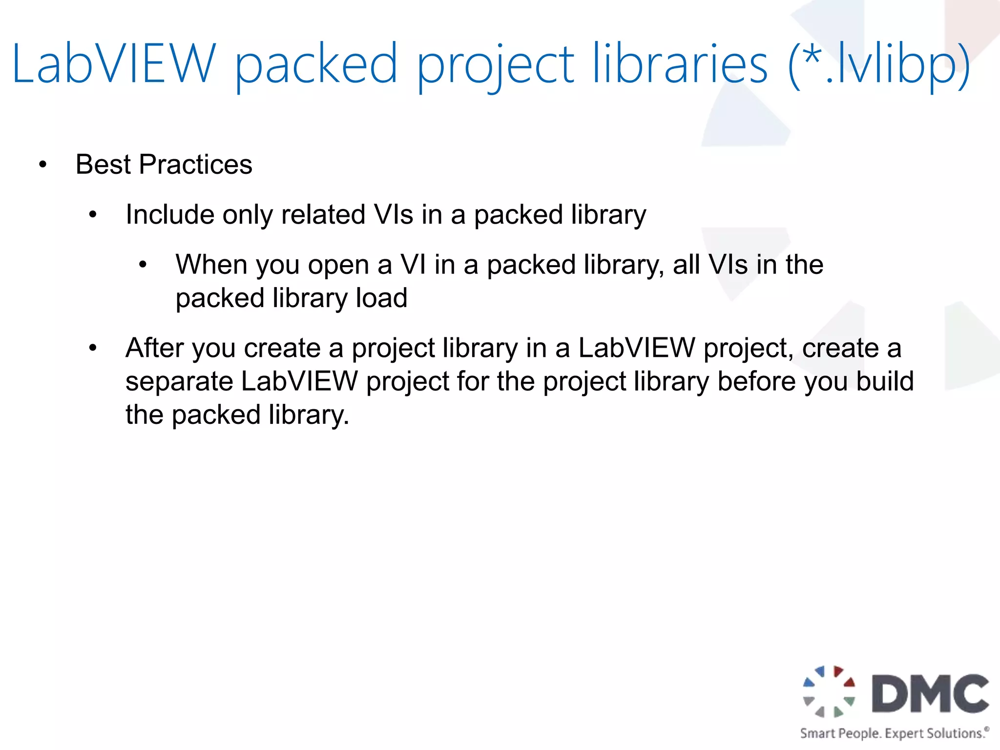 Tools for Managing your LabVIEW Source Code | PPTX