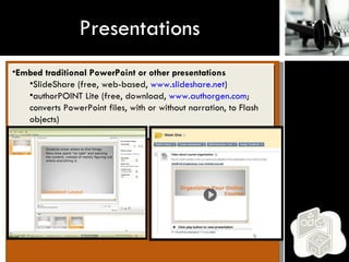 Tools for online content delivery | PPT