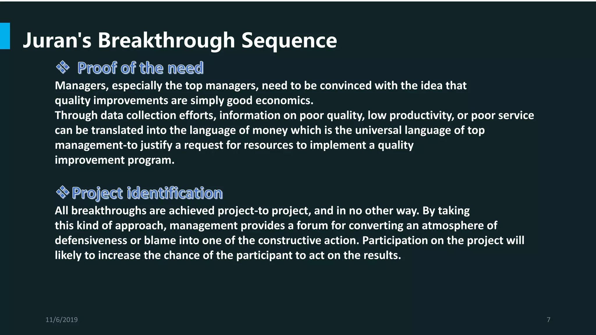 Tools for process improvement | PPT | Business | Business and Finance