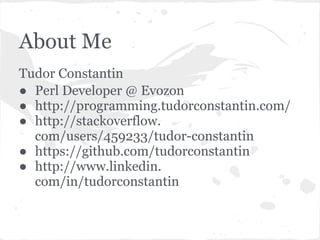 Perl Tools for Productivity | PDF | Programming Languages | Computing