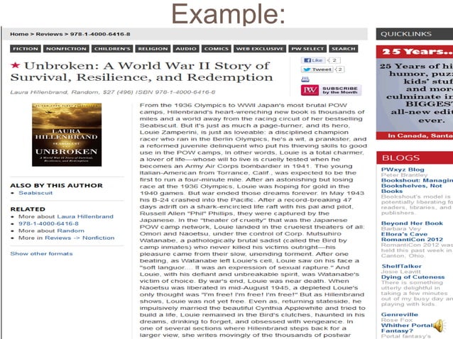 Tools for Selecting Nonfiction for Public Library Collections | PPTX