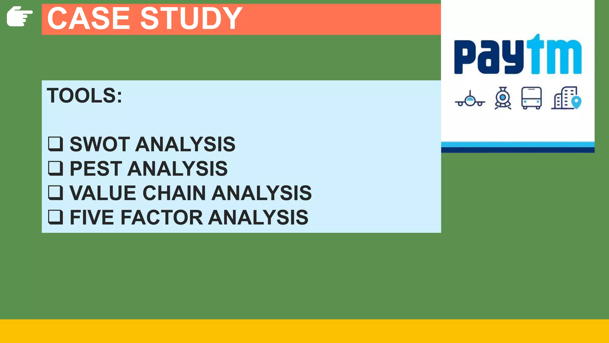 Tools and Techniques of Strategic management | PPTX
