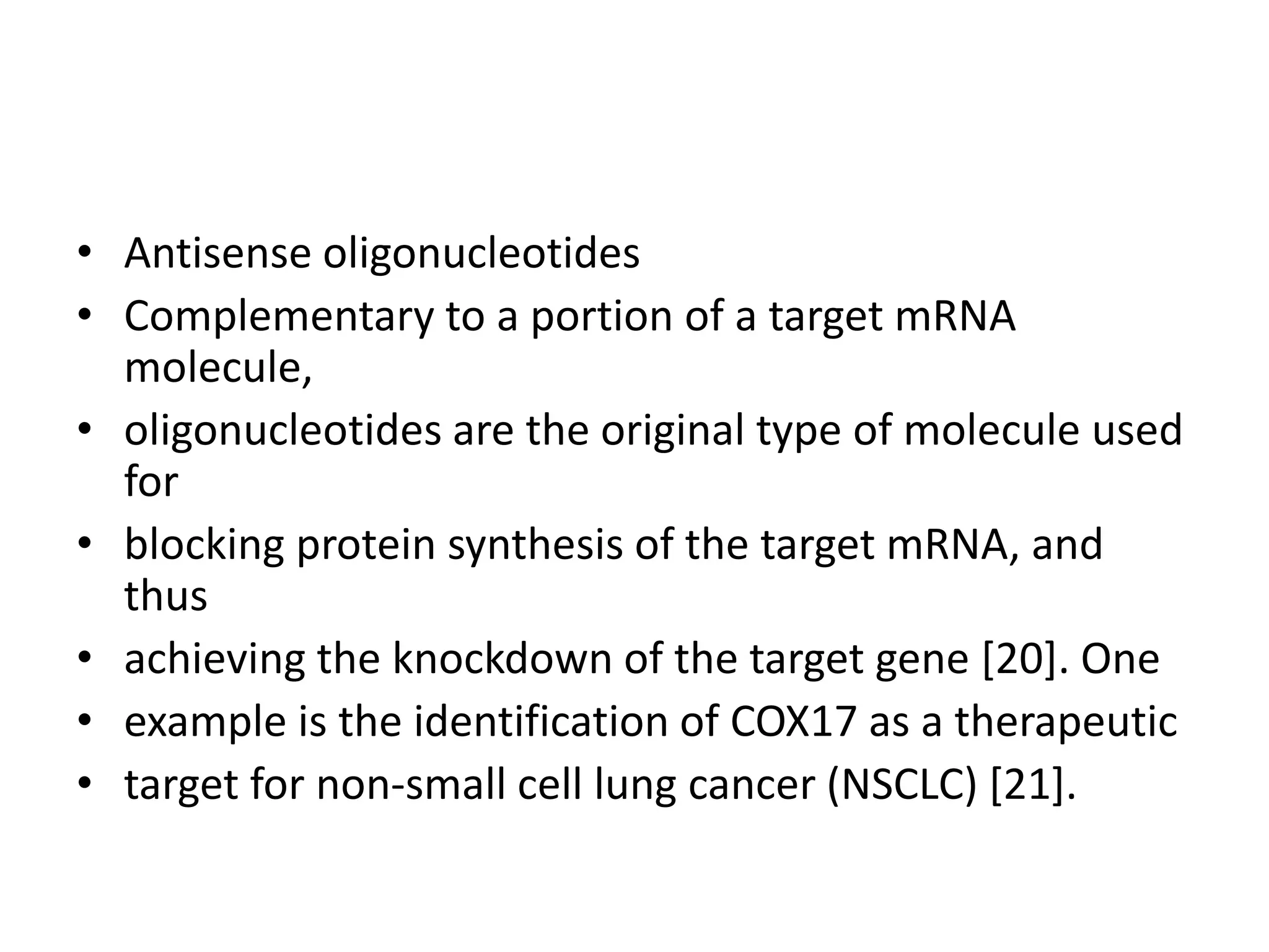 Tools for target identification and validation | PPTX