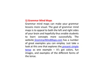 Tools for teaching grammar | PPTX | Secondary Education | Education