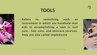 Tools, Implements, Materials in Technology and Livelihood Education | PPTX