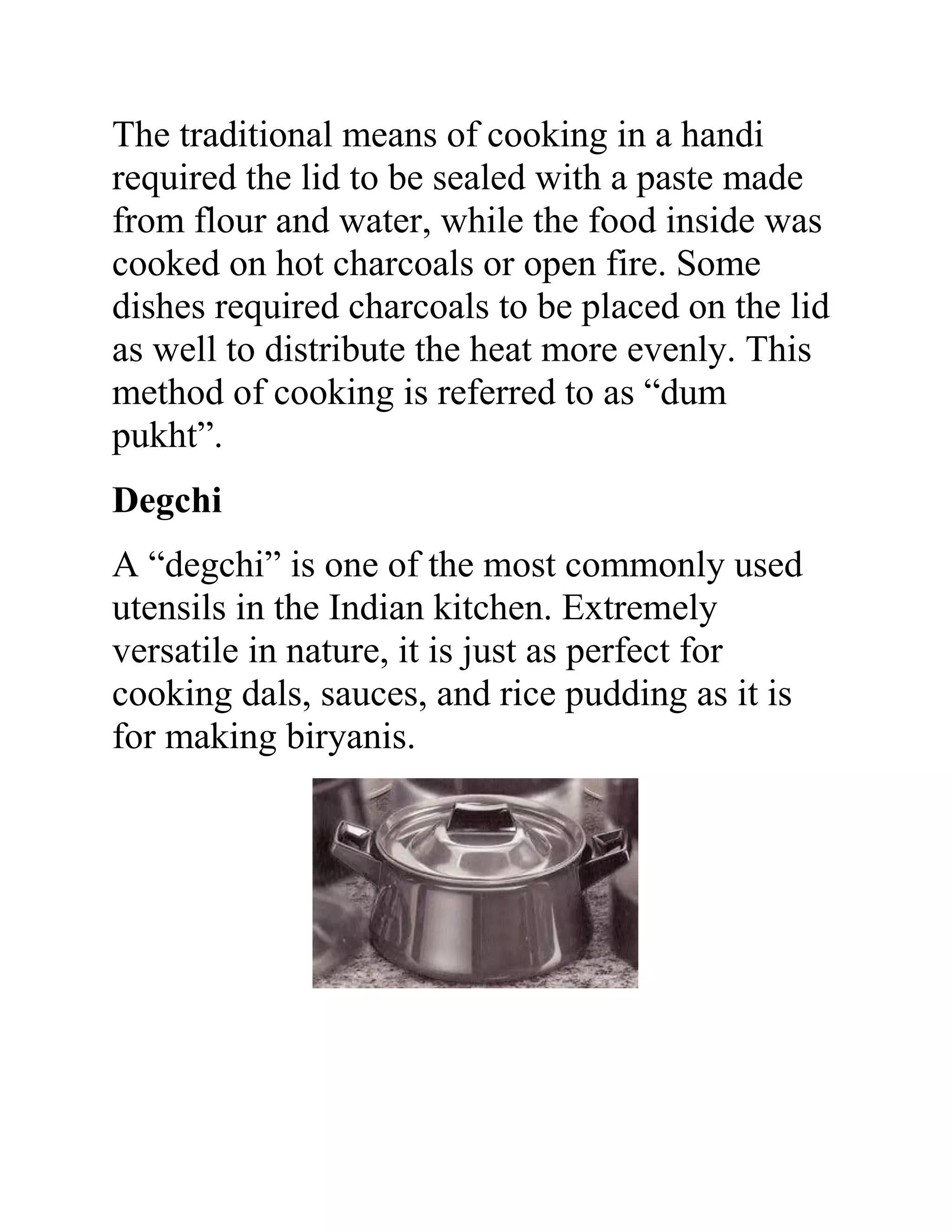 Tools In An Indian kitchen – Utensils | PDF