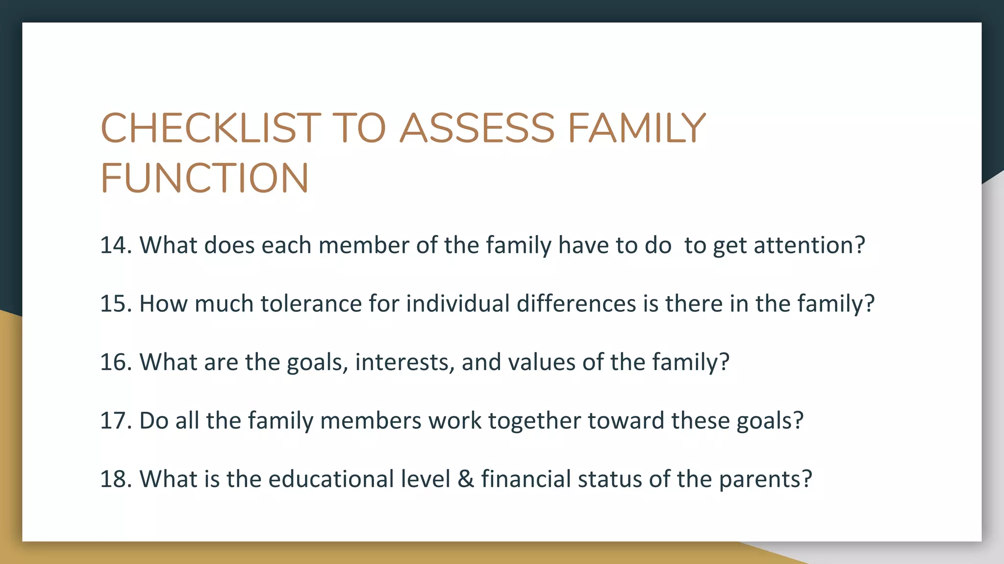 Tools in family assessment | PDF
