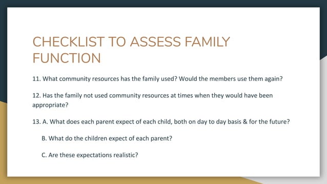 Tools in family assessment | PDF