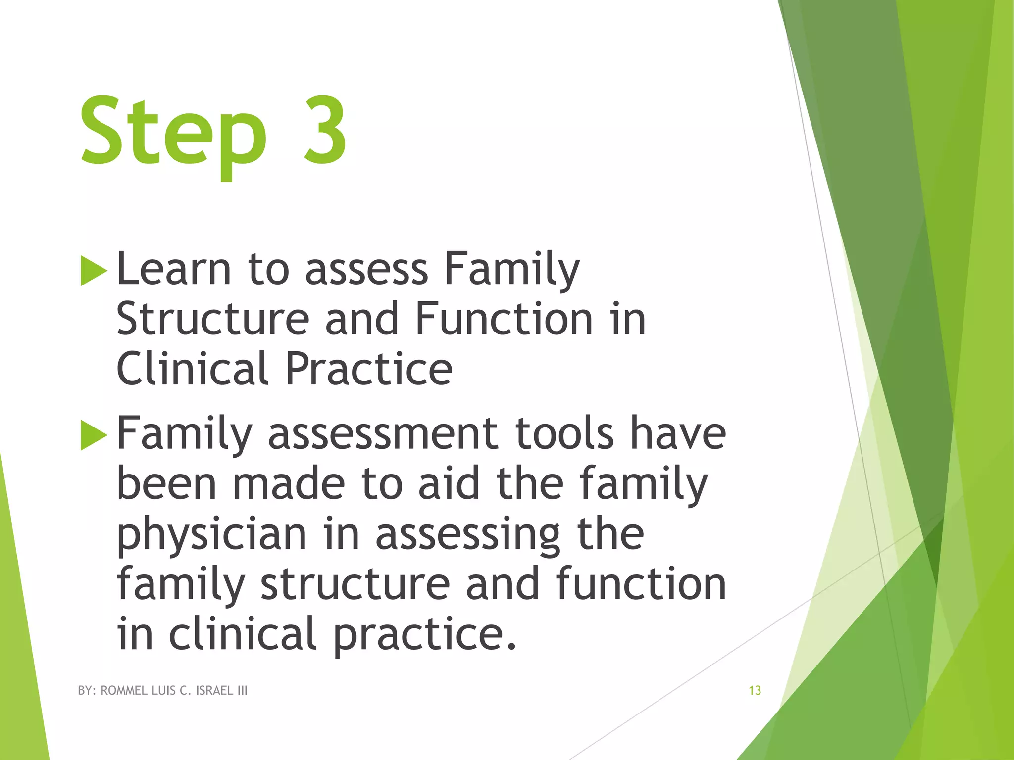 TOOLS IN FAMILY HEALTH ASSESSMENT | PPT