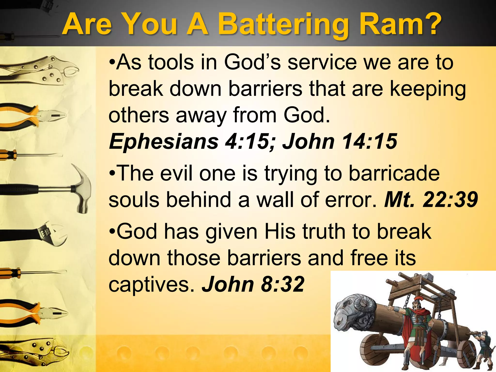 Tools in God's Tool Box | PDF