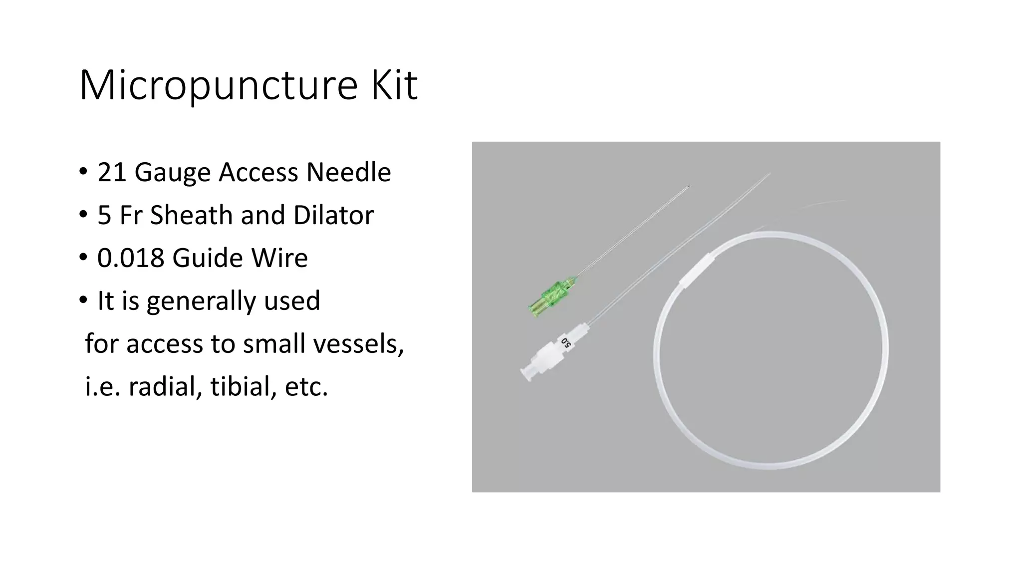 Tools in interventional radiology | PPTX