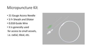 Tools in interventional radiology | PPTX