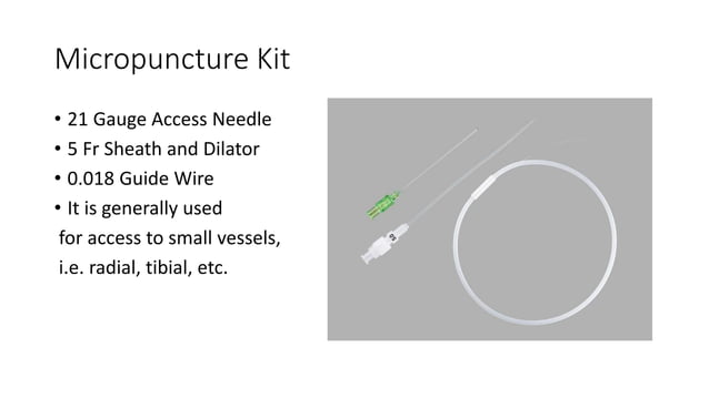 Tools in interventional radiology | PPT