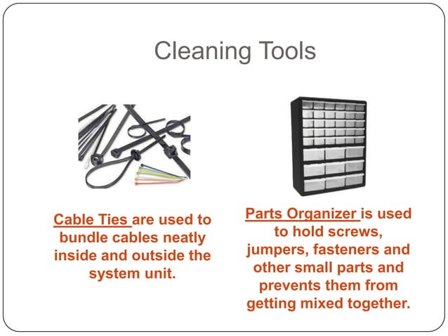 Tools in pc hardware servicing | PPT