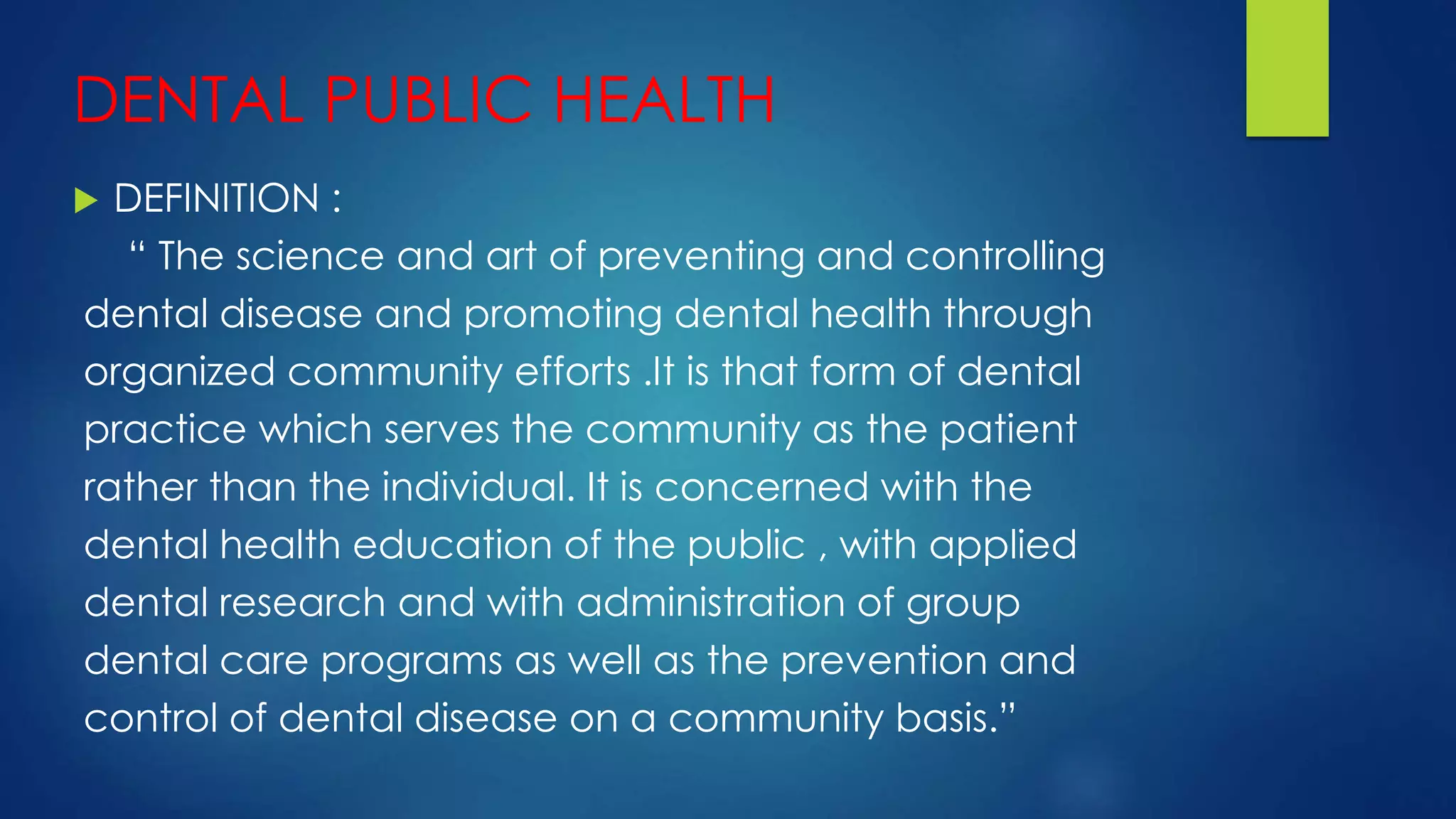 Tools of dental_public_health[1] | PPTX