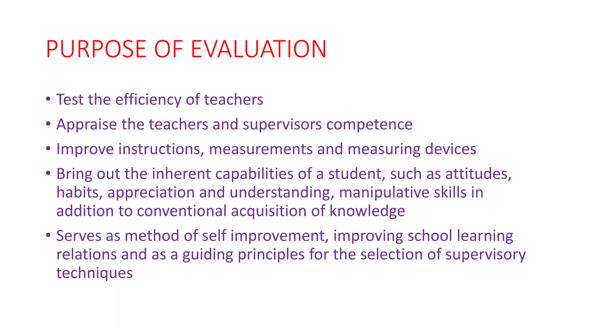 Tools of evaluation ppt | PPTX