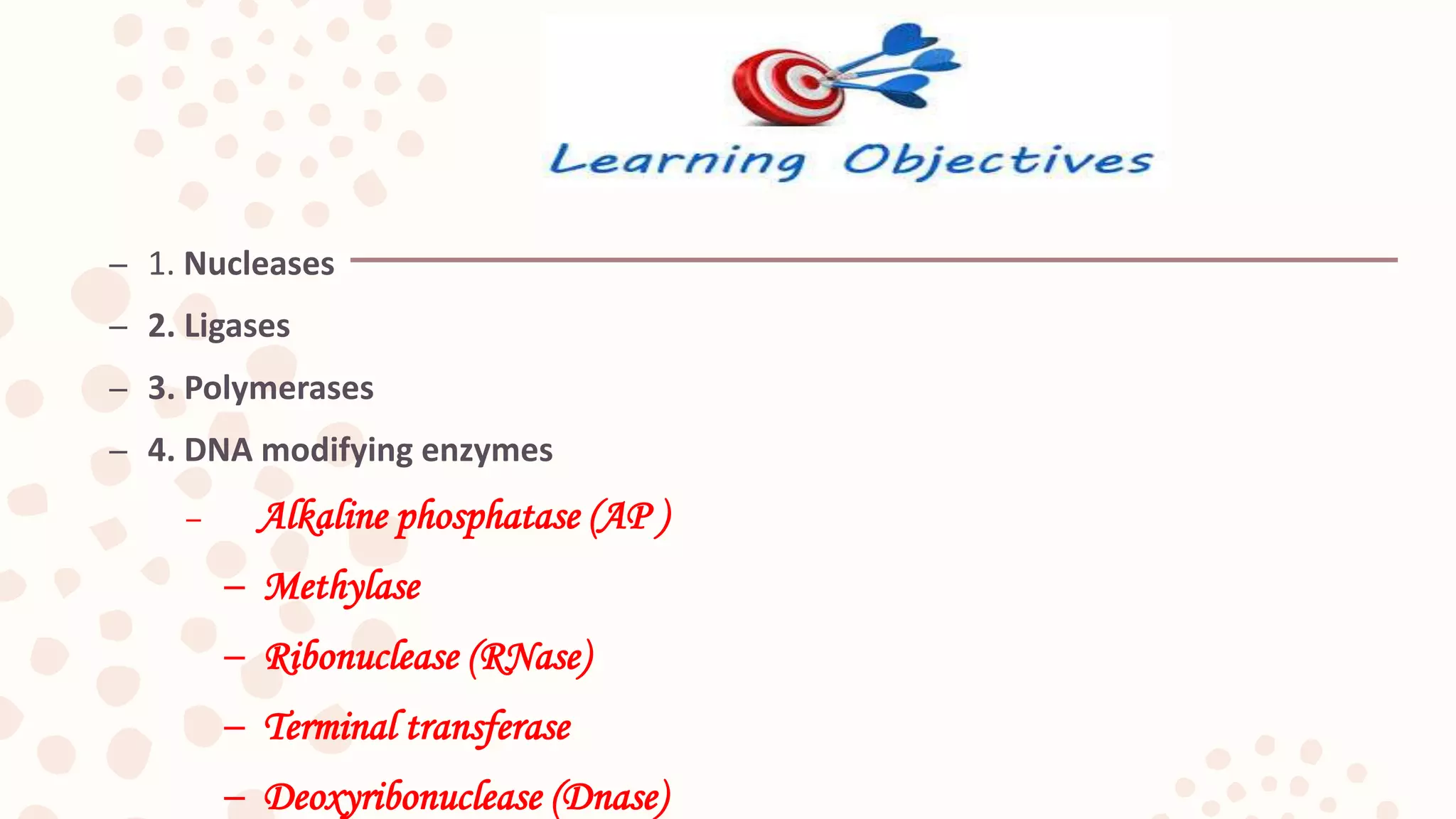 Tools of genetic engineering | PPTX | Chemistry | Science