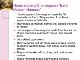 Tools of hominids | PPT