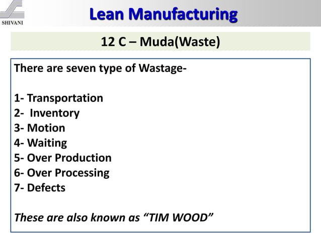 Tools of lean mfg | PPTX | Manufacturing Industry | Industries