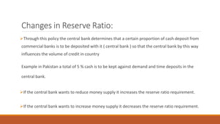 Tools of monetary policy | PPTX
