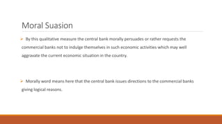 Tools of monetary policy | PPTX
