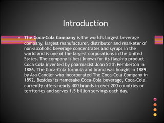 Tools Of Planning Coca Cola | PPT