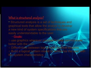 Tools of structured analysis presentation | PPTX