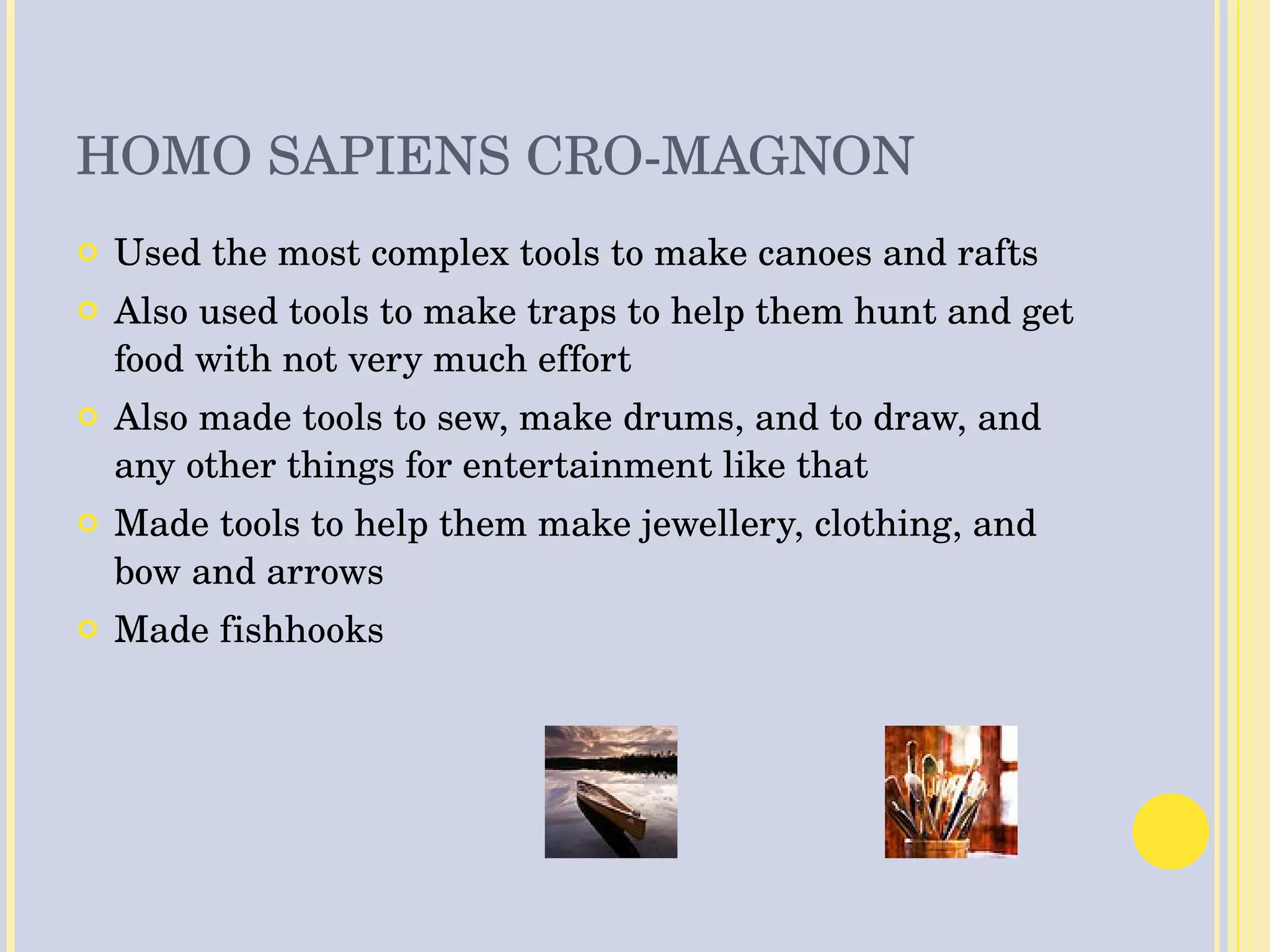 Tools of the early man | PPT