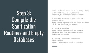 Automated Database Sanitization with AWS | PDF | Cloud Computing | Internet