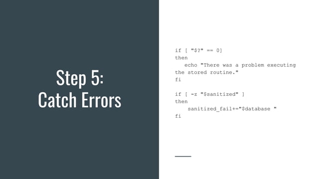 Automated Database Sanitization With Aws Ppt