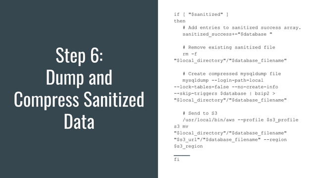 Automated Database Sanitization with AWS | PDF | Cloud Computing | Internet