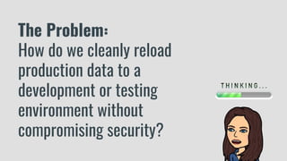 Automated Database Sanitization with AWS | PDF | Cloud Computing | Internet