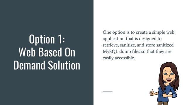 Automated Database Sanitization With Aws Pdf Cloud Computing Internet
