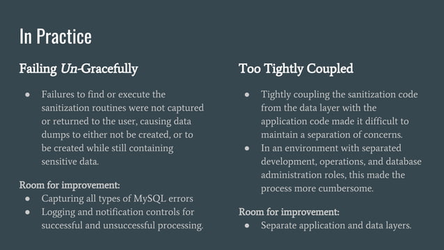 Automated Database Sanitization With Aws Ppt