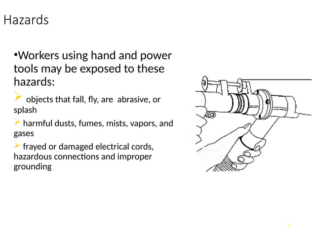 Tools PPT-2.ppt presentation regarding machine tools and hand tools ...