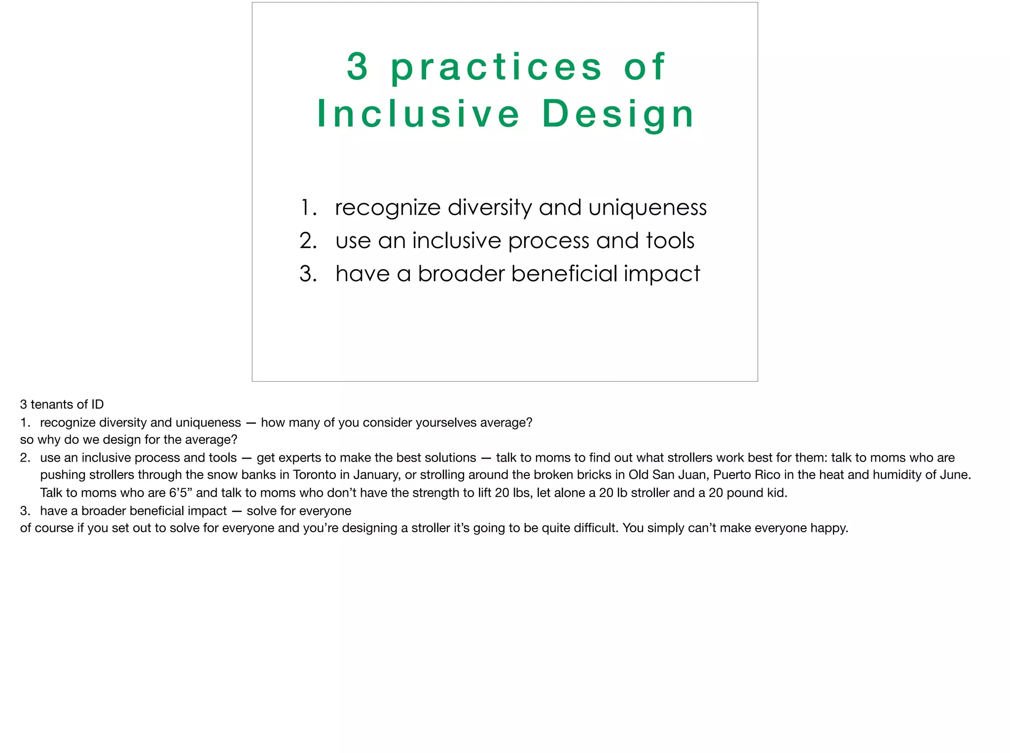 Inclusive Design: Tools, technologies + strategies | PDF