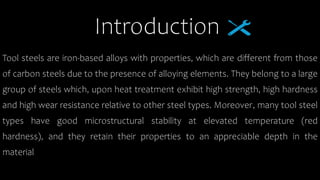 TOOL STEEL.pptx | Chemistry | Science