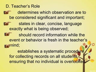 Tools to assess the curriculum | PPTX